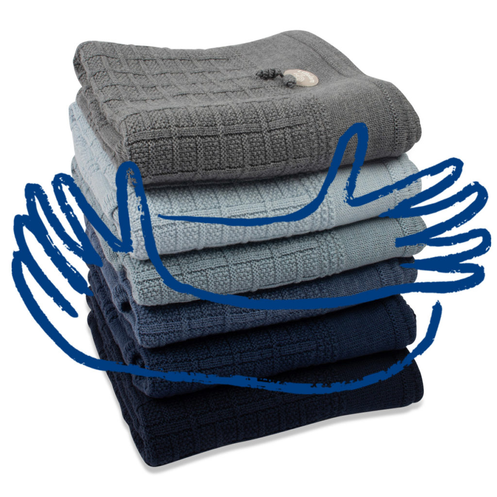 Pledd restegarn - Lillelam